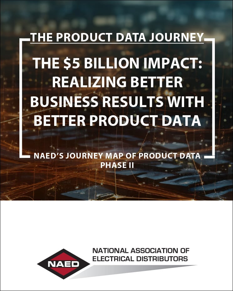 NAED's Journey Map of Product Data